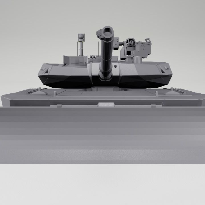 3D Printable Altay AHT with Add on Armor and Dozerblade by The Military ...