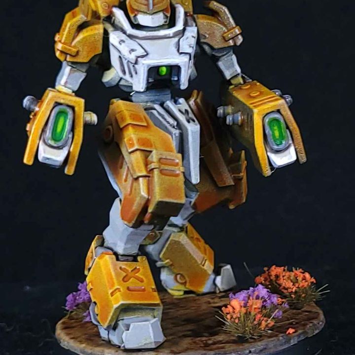 3D Printable Iron Gears - Heavy Gunner Guardian (Modular) by BlueWyvern