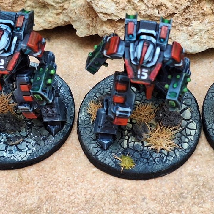 3D Printable Iron Gears - Heavy Gunner Guardian (Modular) by BlueWyvern