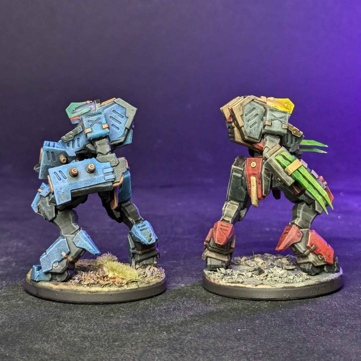 3D Printable Iron Gears - Heavy Gunner Guardian (Modular) by BlueWyvern