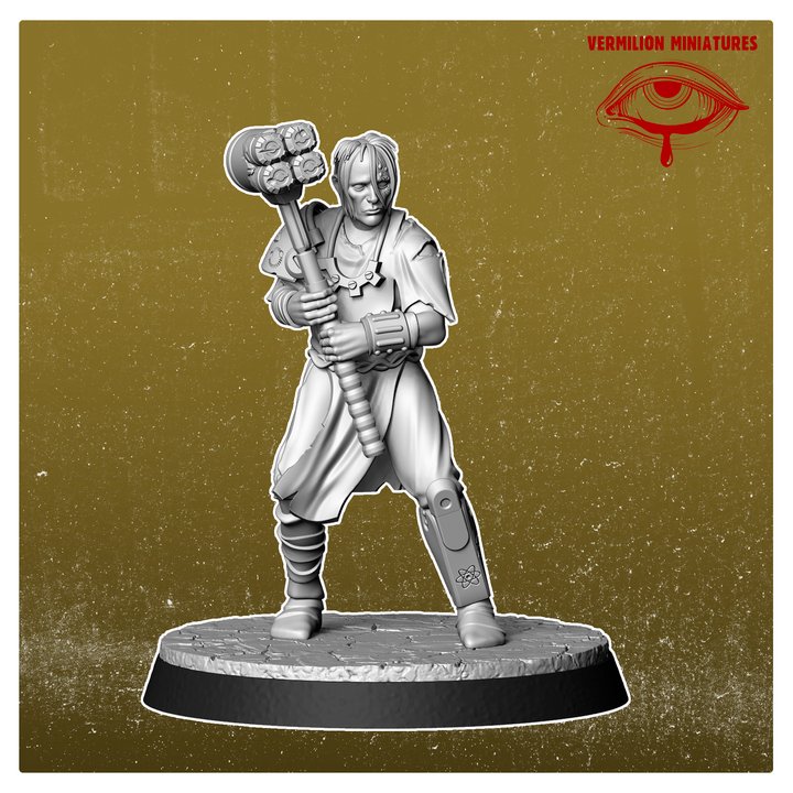 3D Printable Zealot 2 by Vermilion Miniatures