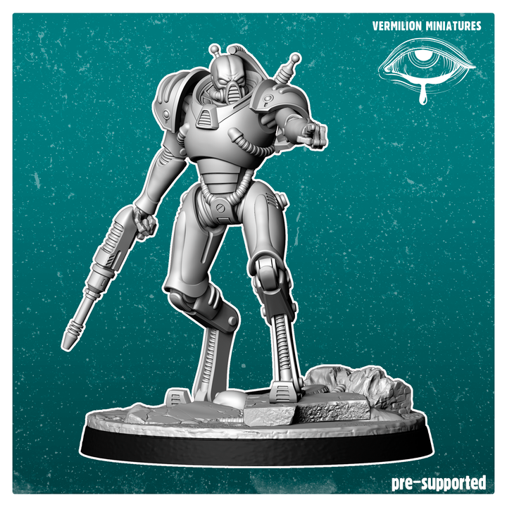 3D Printable Alien Comander by Vermilion Miniatures