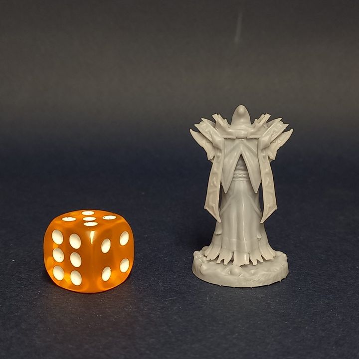 3D Printable Acolyte - 32mm scale pre-supported miniature by SCULPTOONER