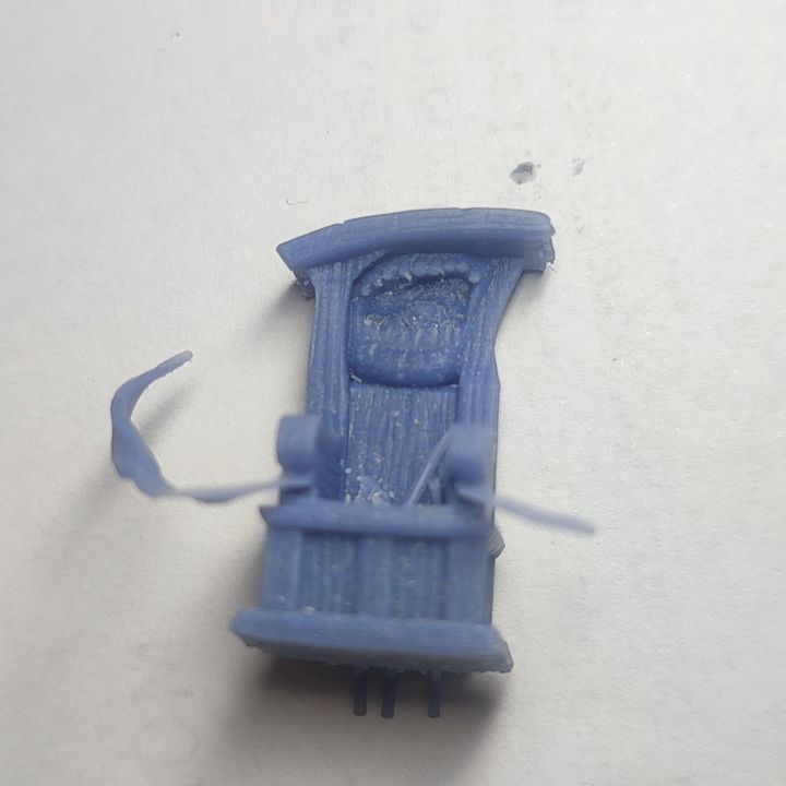 3D Printable Chair Mimic by Armoured Up Minis