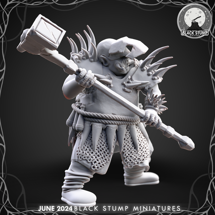 3D Printable Orc, Hard Master + Bases + 5E Stats .pdf! by Arcane ...