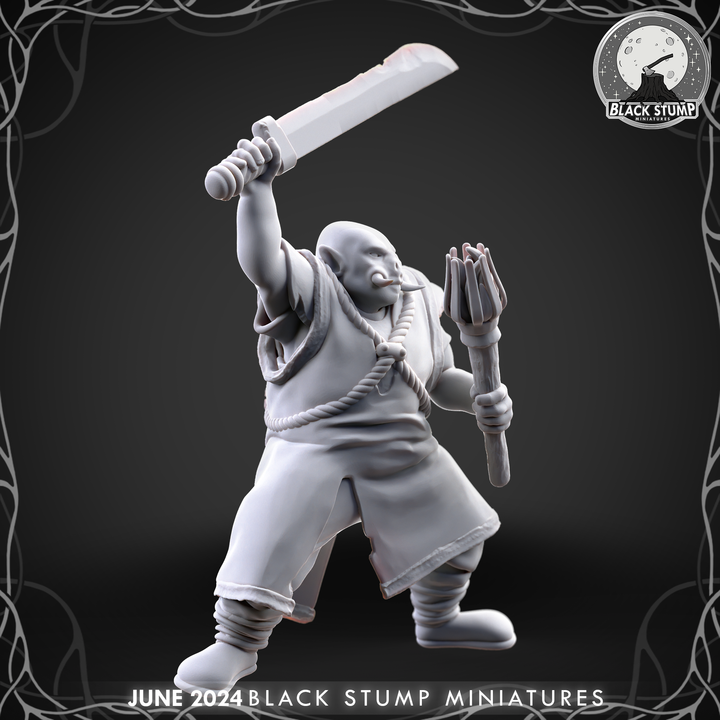 3D Printable Orc Pack, 4 MINIS + Bases + 5E Stats .pdf! by Black Stump ...