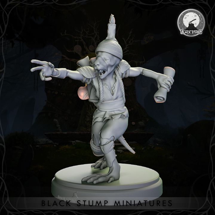 3D Printable Kobold, Scurrier + Bases + 5E Stats .pdf! by Black Stump ...