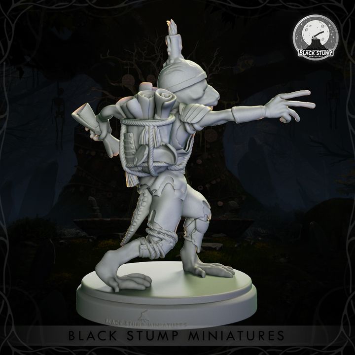 3D Printable Kobold, Scurrier + Bases + 5E Stats .pdf! by Black Stump ...