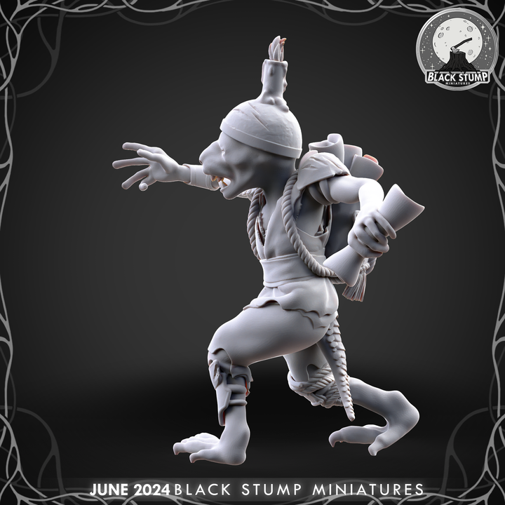 3D Printable Kobold, Scurrier + Bases + 5E Stats .pdf! by Black Stump ...