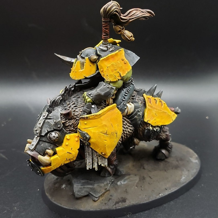 3D Printable Ron Jawas' armored boar heads by Tyler Larsen