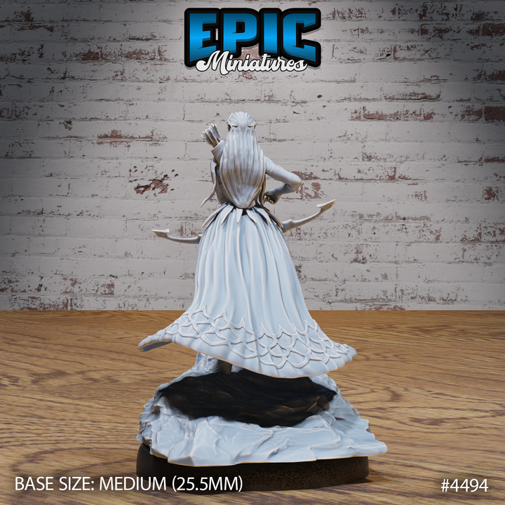 3D Printable Dark Elf Domina Set / Ancient Elven Fighter / Elvish ...