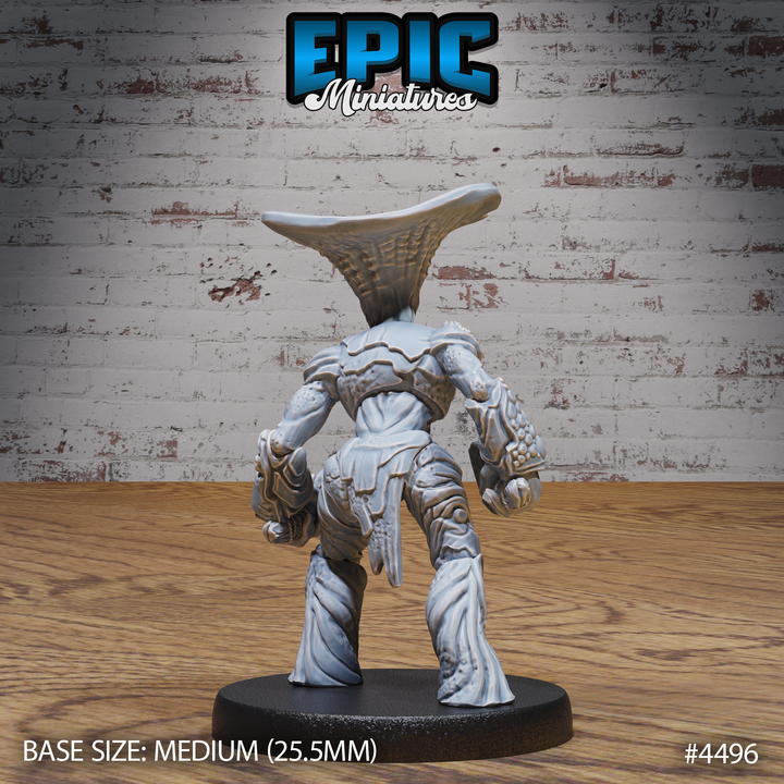 3D Printable Mushroom Folks Set / Fungus Warrior / Toadstool Beast ...