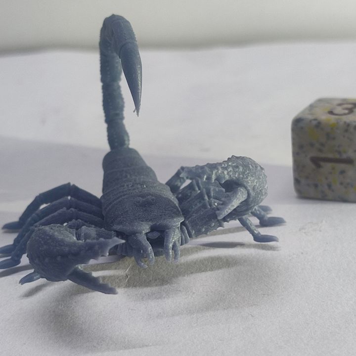 3D Printable Giant Scorpion by Armoured Up Minis