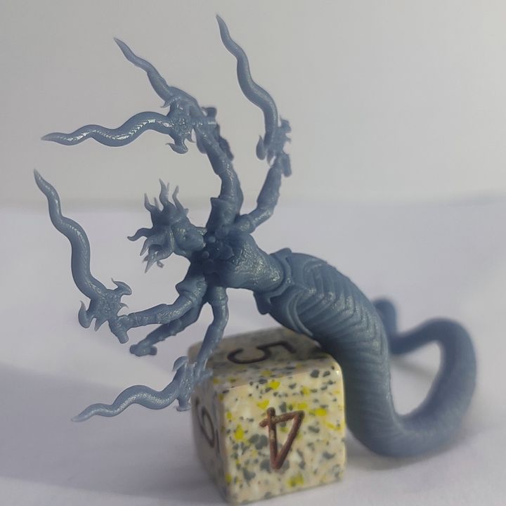 3D Printable Marilith by Armoured Up Minis