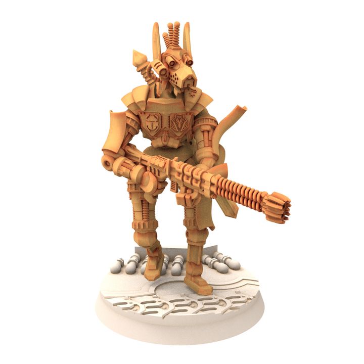 3D Printable Cinan - Anubis - Peret - Ammit : Line, Battle Drone, space ...