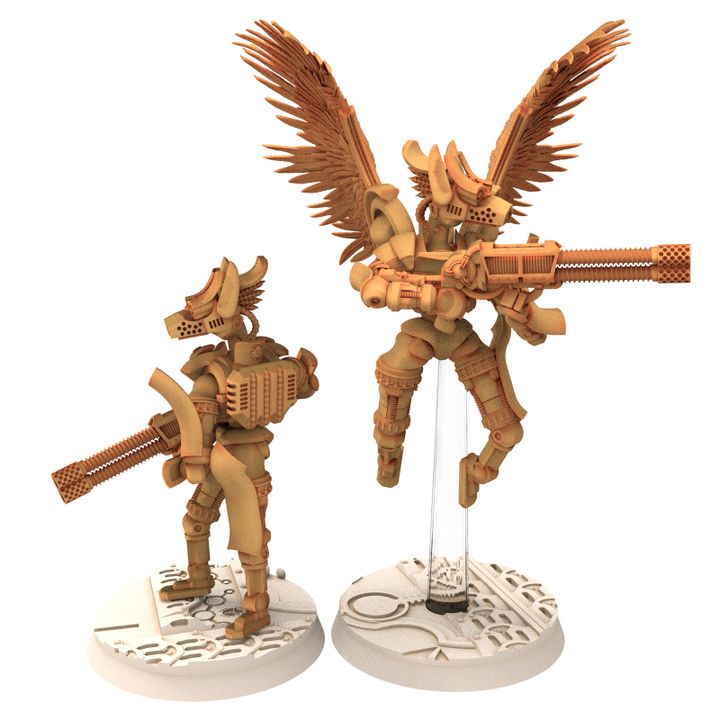 3D Printable Cinan - Anubis - Peret - Montou : Line, Battle Drone ...