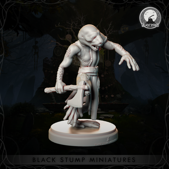 3D Printable Kobold Pack! 4 Miniatures + Bases + 5E Stats .pdf! by ...