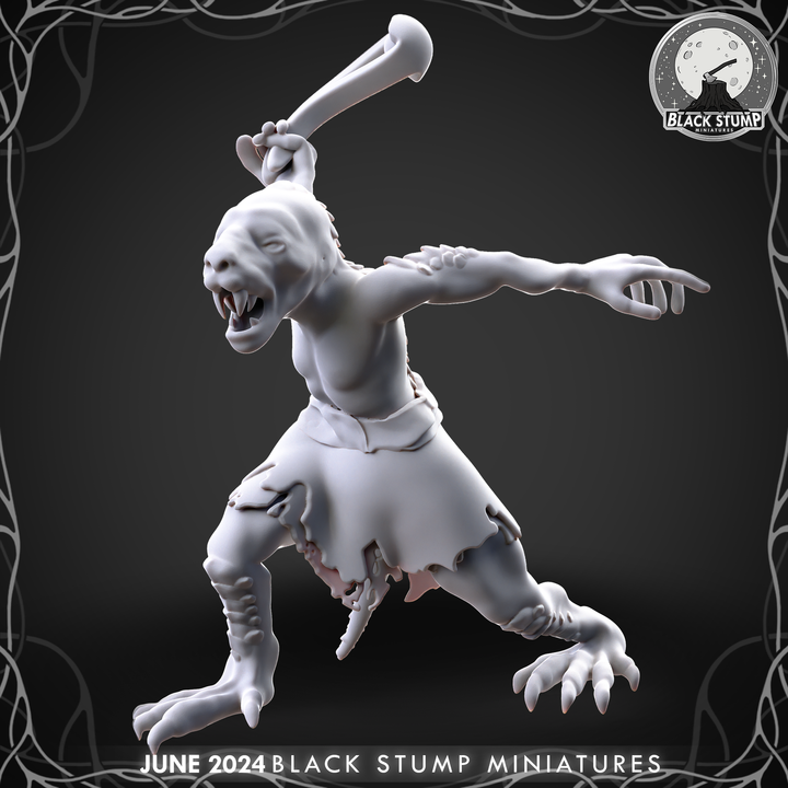 3D Printable Kobold Pack! 4 Miniatures + Bases + 5E Stats .pdf! by ...