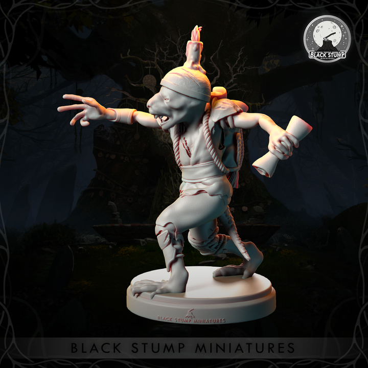 3D Printable Kobold Pack with Warren! 4 Miniatures + Environment piece ...