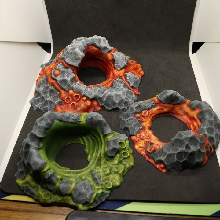 3D Printable Bug Holes by WastelandScenics