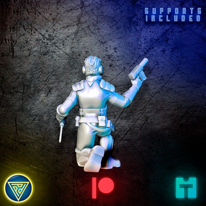 3D Printable Plant Alien World Tamer Set by Print Paint Play