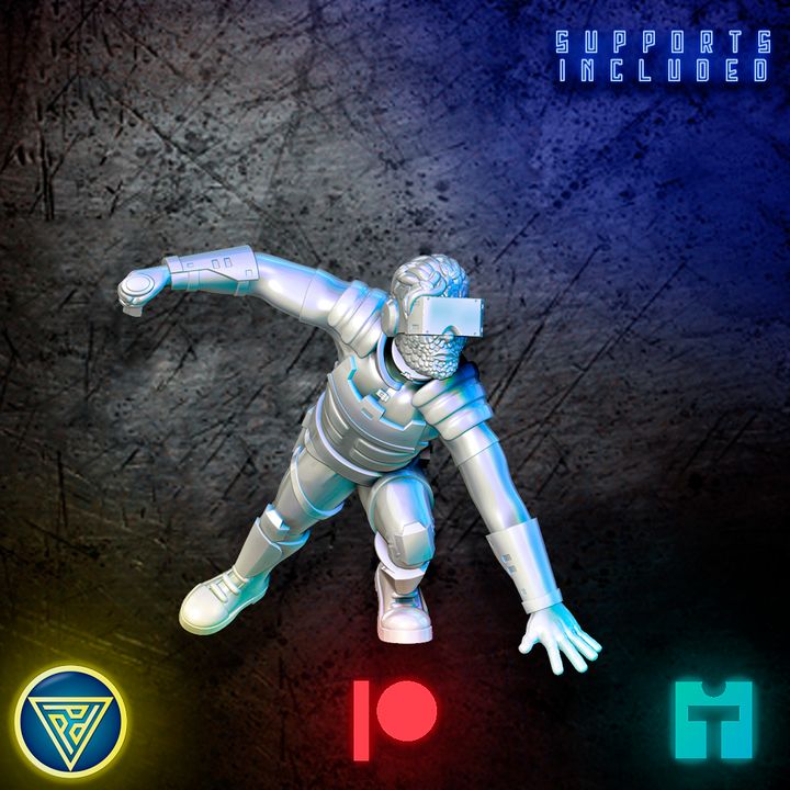 3D Printable Plant Alien World Tamer Set by Print Paint Play