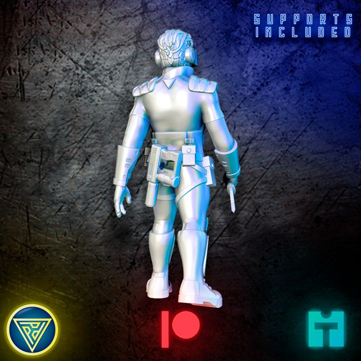 3D Printable Plant Alien World Tamer Set by Print Paint Play