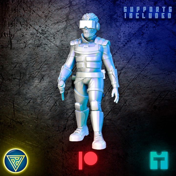 3D Printable Plant Alien World Tamer Set by Print Paint Play