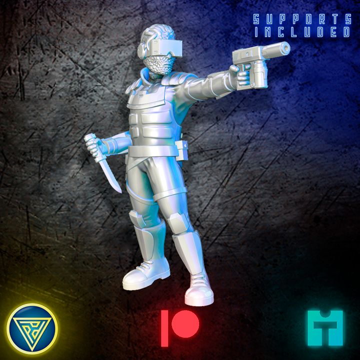 3D Printable Plant Alien World Tamer Set by Print Paint Play