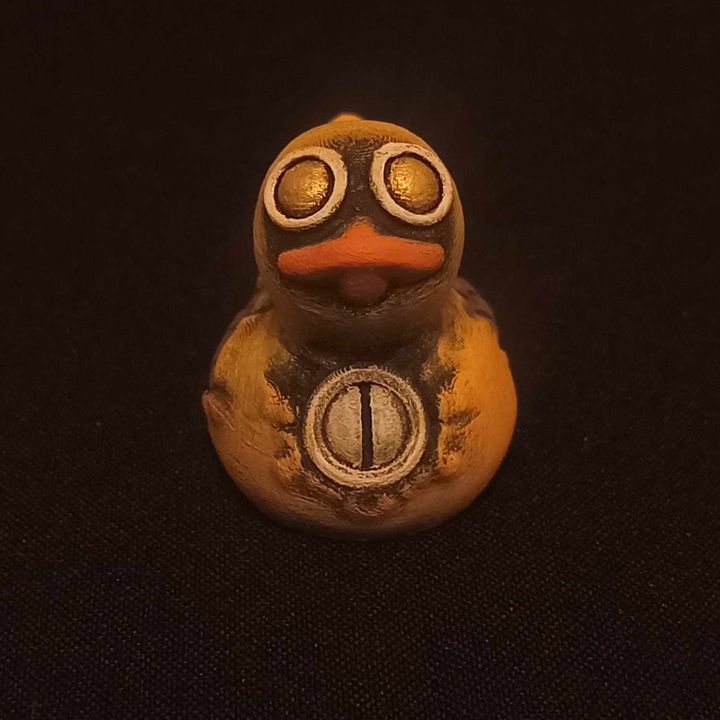 3D Printable Robo Duck - Supportless by Balázs Patonai