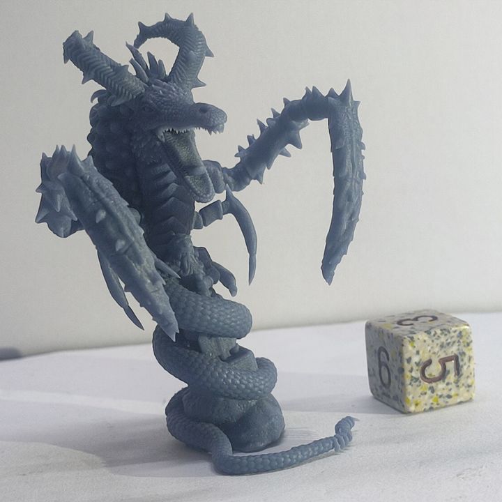 3D Printable Phasmadaemon by Armoured Up Minis