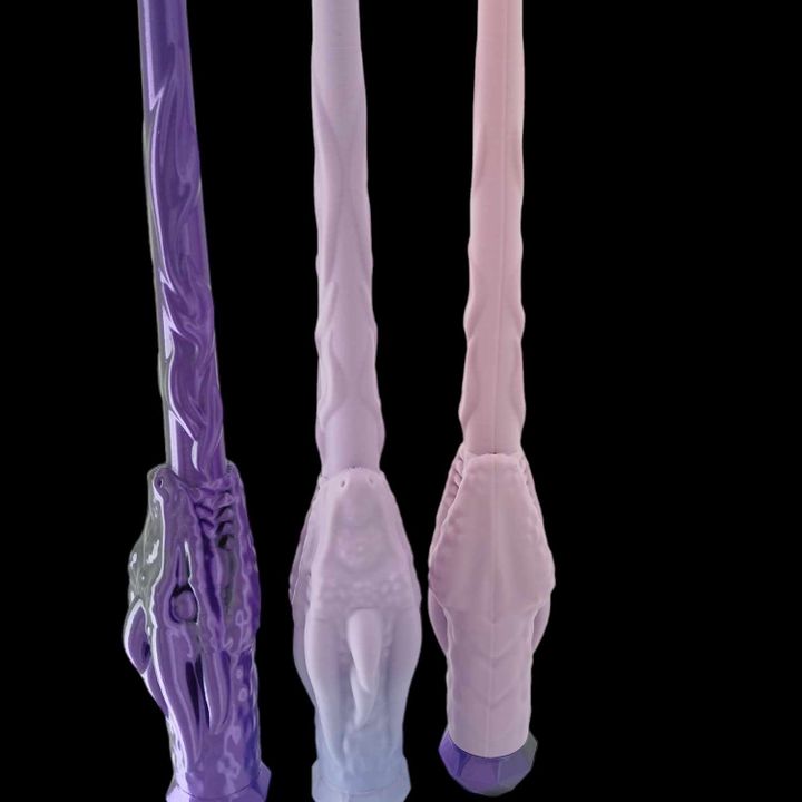 3D Printable Dragon Magic Wand Fire by The Dragon's Den