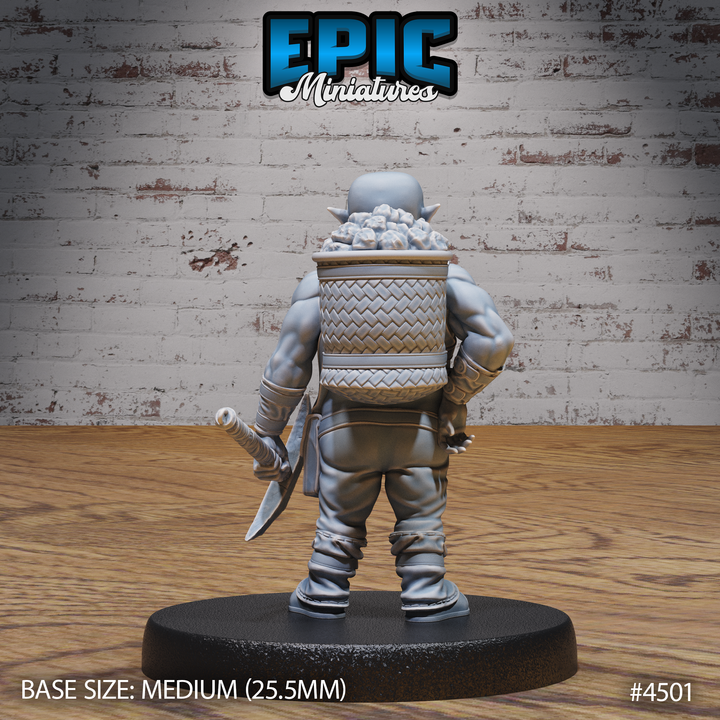 3D Printable Deep Gnome Set / Halfling Army / Dwarf Warrior / Male ...