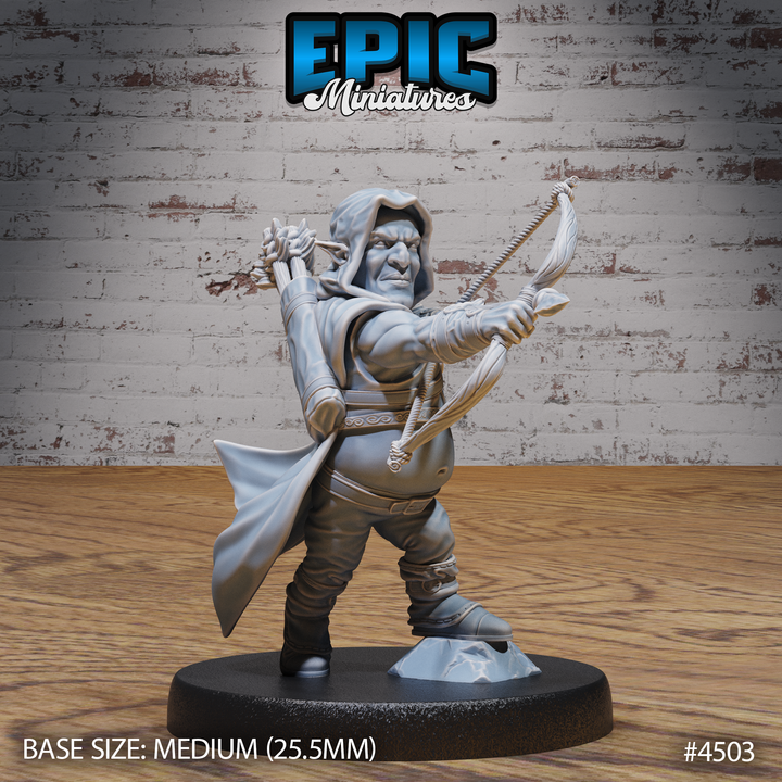 3D Printable Deep Gnome Set / Halfling Army / Dwarf Warrior / Male ...