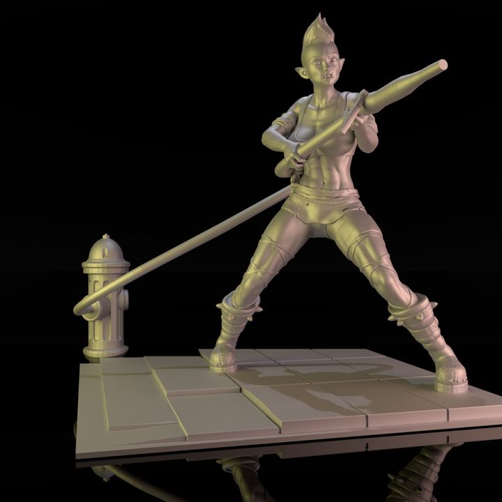 3D Printable Firefighters Pinup Calendar full set by The Miniature ...