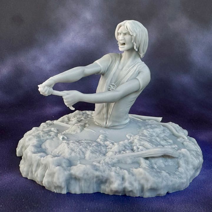 3D Printable Atreyu and Artax, Swamp of Sadness Desk/Home Decor, The ...