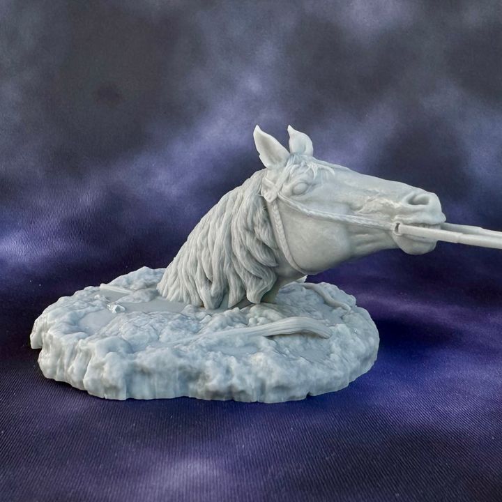 3D Printable Atreyu and Artax, Swamp of Sadness Desk/Home Decor, The ...