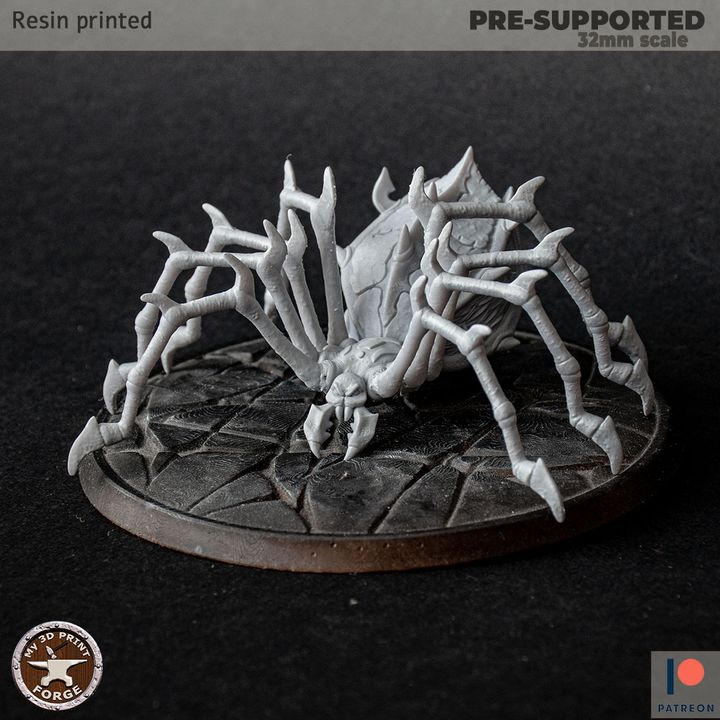 3D Printable Spider Boss by My3DPrintForge