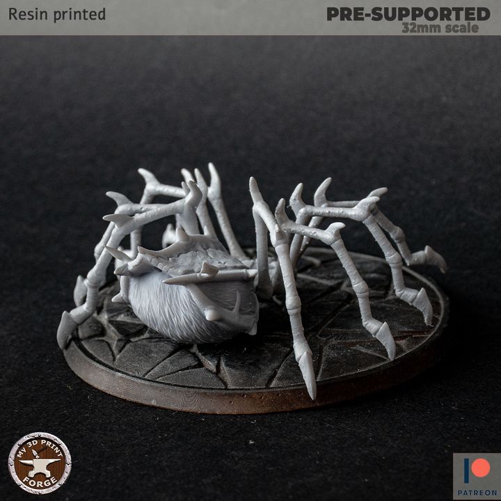 3D Printable Spider Boss by My3DPrintForge