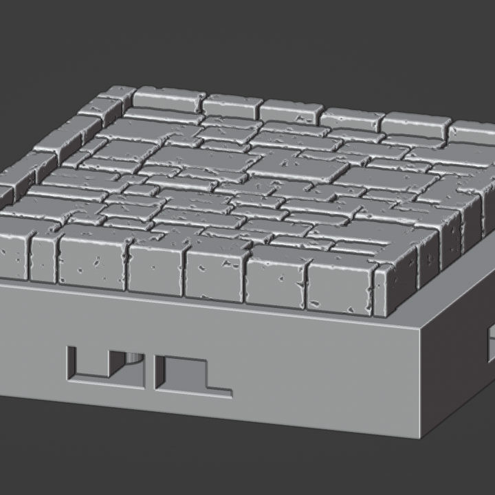 3D Printable Modular Sewers Tiles by Voy Forges