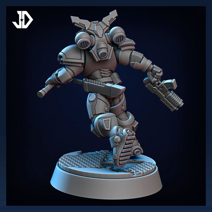 3D Printable Assault Interceptors - 6 PACK by JD miniatures