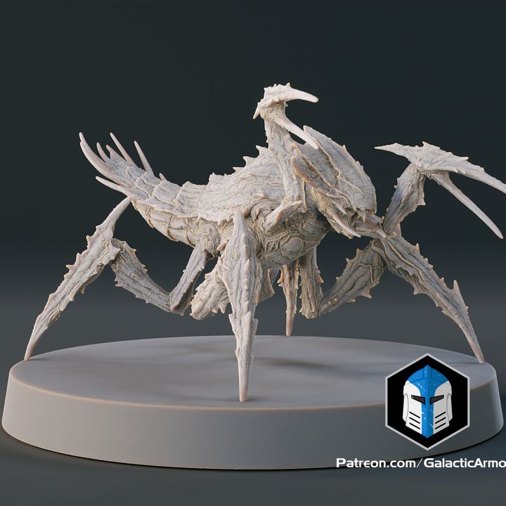 3D Printable 1:48 Scale Super Earth Terminid Warrior - Pose 2 - 3D ...