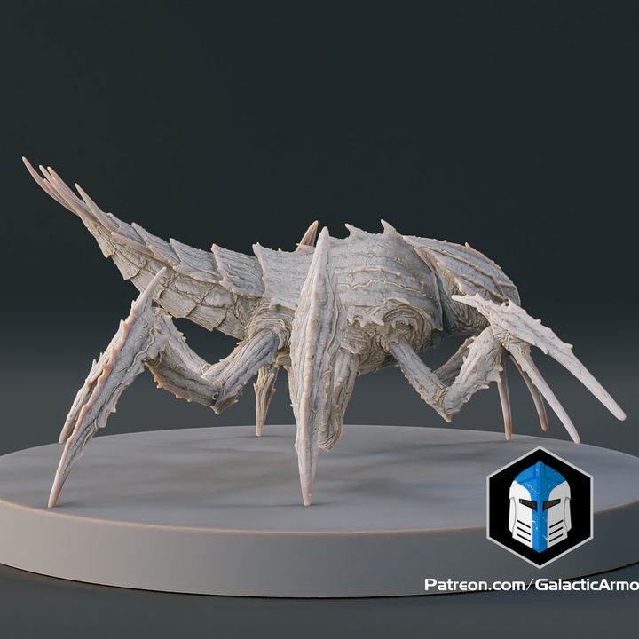3D Printable 1:48 Scale Super Earth Terminid Warrior - Pose 3 - 3D ...