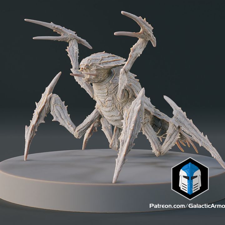 3D Printable 1:48 Scale Helldivers 2 Terminid Warrior - Pose 4 - 3D ...