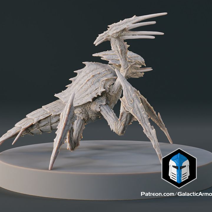 3D Printable 1:48 Scale Helldivers 2 Terminid Warrior - Pose 4 - 3D ...