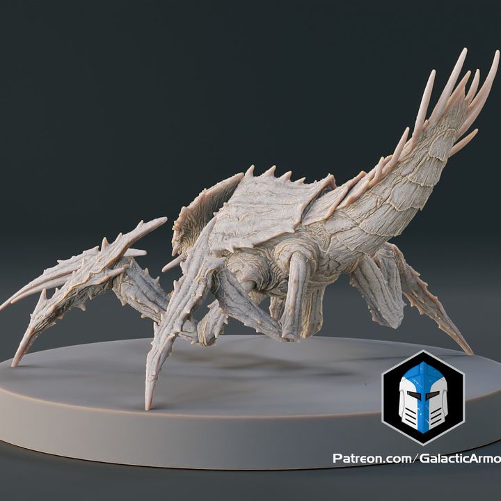 3D Printable 1:48 Scale Helldivers 2 Terminid Warrior - Pose 5 - 3D ...