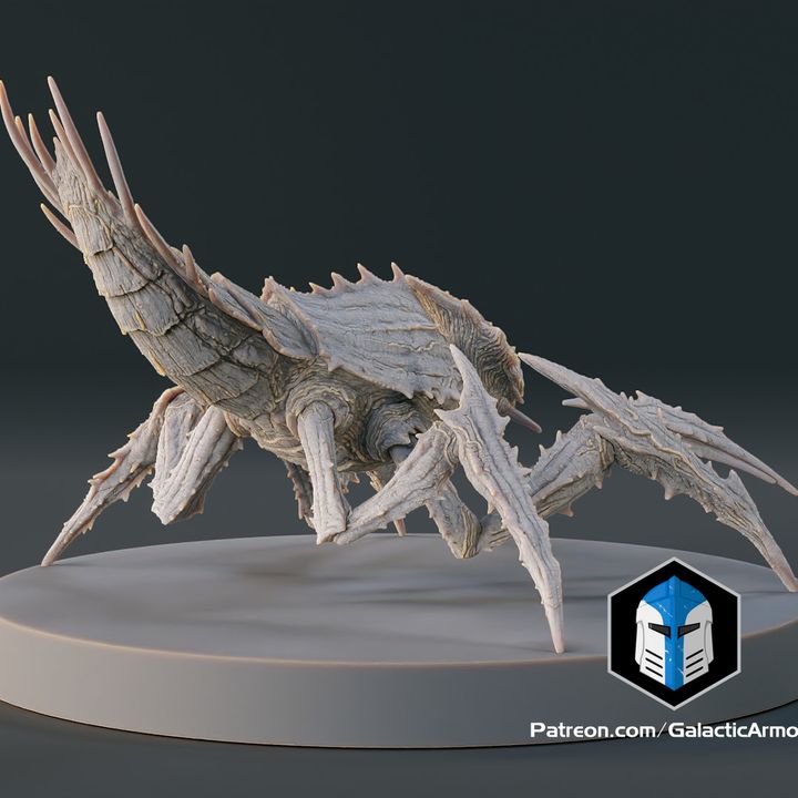 3D Printable 1:48 Scale Helldivers 2 Terminid Warrior - Pose 5 - 3D ...