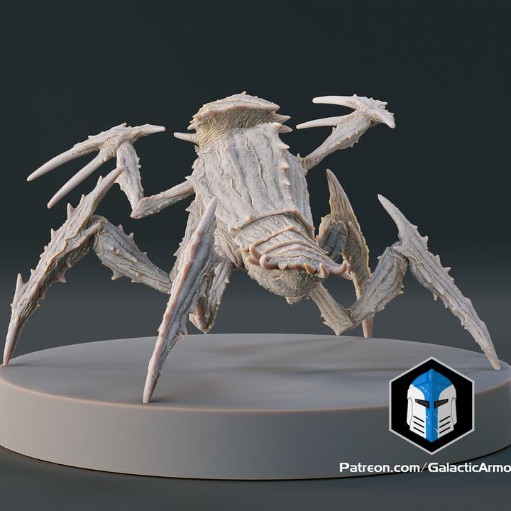 3D Printable 1:48 Scale Super Earth Terminid Warrior - Pose 6 - 3D ...