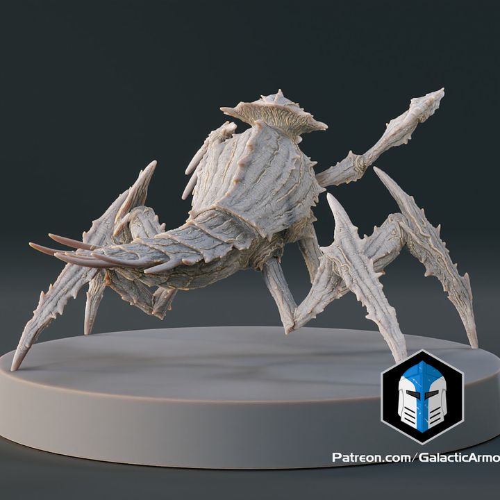 3D Printable 1:48 Scale Super Earth Terminid Warrior - Pose 6 - 3D ...