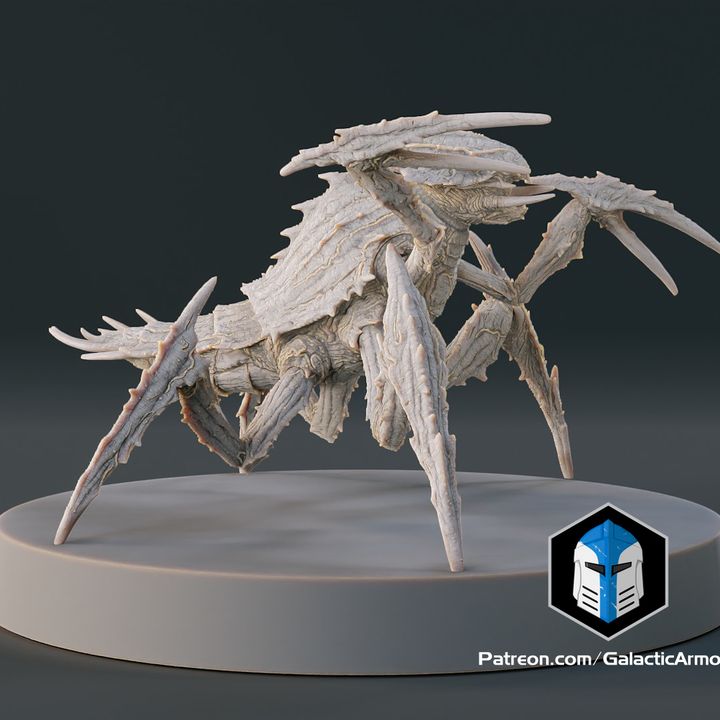 3D Printable 1:48 Scale Super Earth Terminid Warrior - Pose 6 - 3D ...